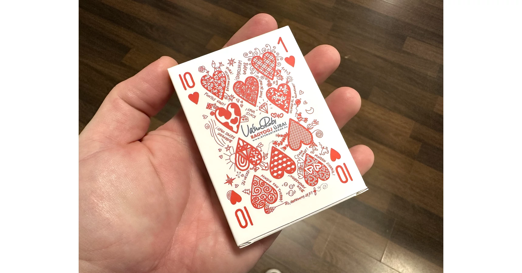 CsodaPakli - 1-es kártyacsomag - Szerencsekártyák - Vámos Robi Shop